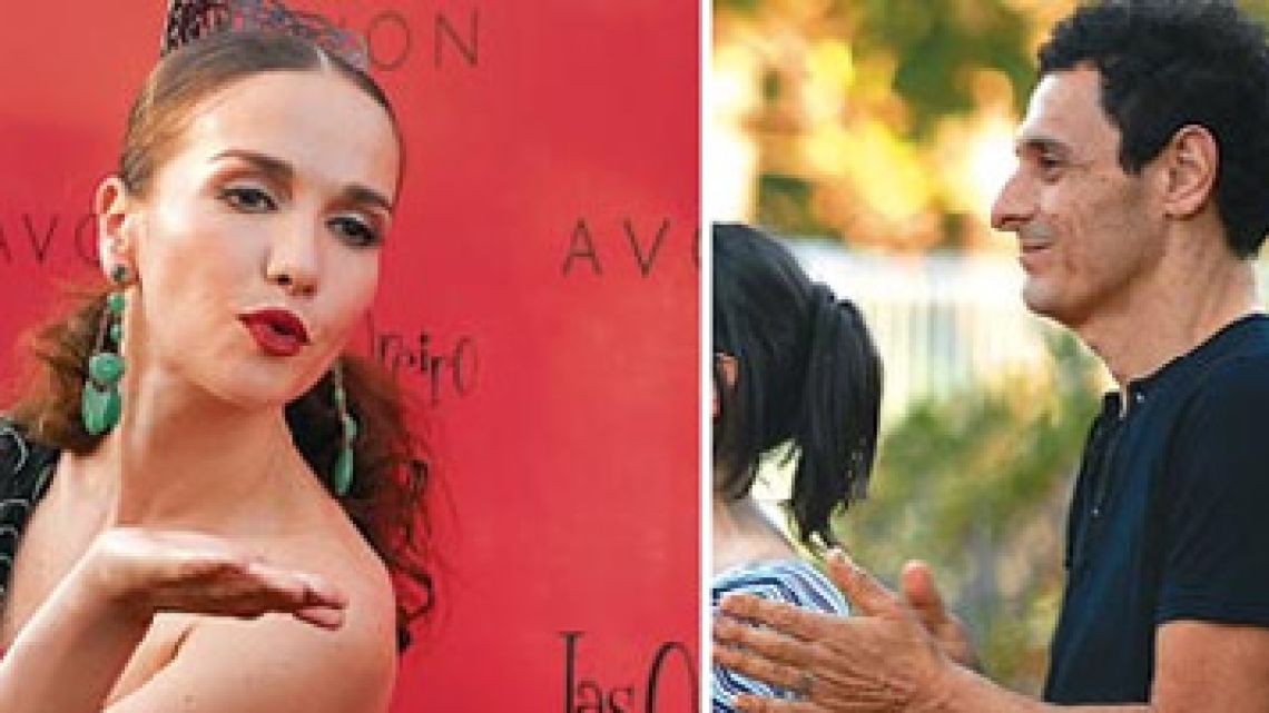 Con un desfile, Oreiro desmiente separación y peleas con Mollo | Perfil