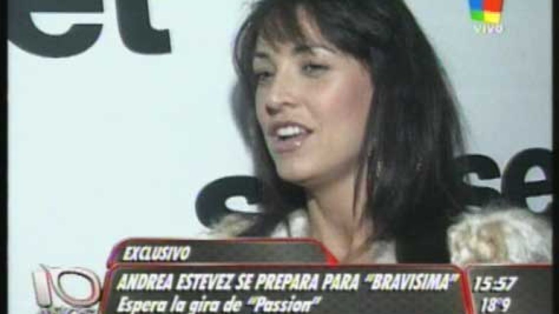 Andrea Estevez confirmada en "Bravísima" | Exitoina
