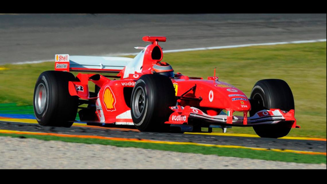 Pérez Companc sobre una Ferrari | 442