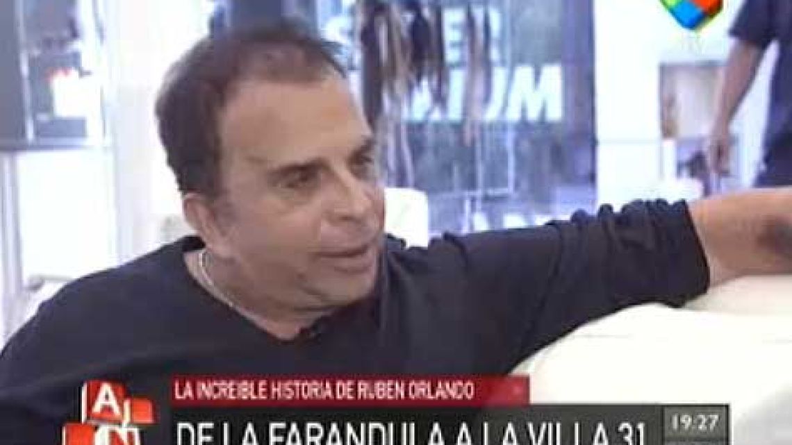 Rubén Orlando, del glamour a la Villa 31 | Exitoina