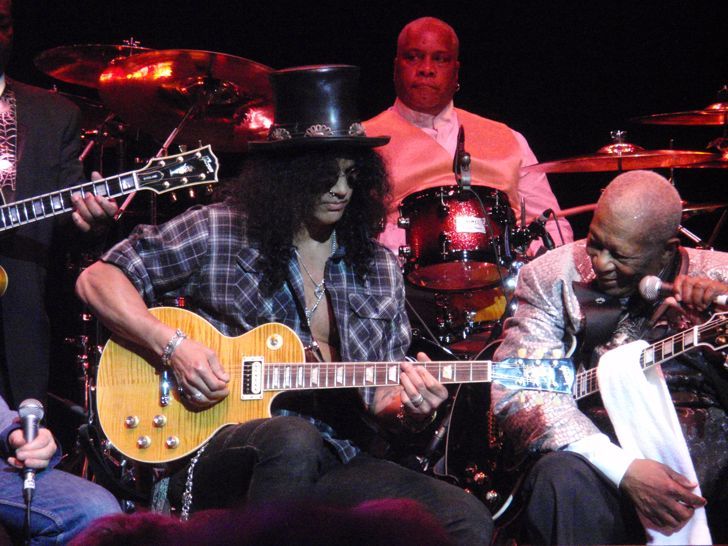 Slash le regaló su galera a BB King | Exitoina