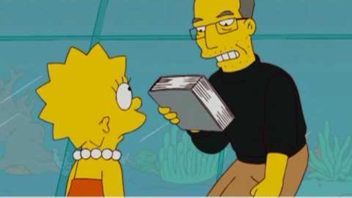 Steve Jobs en Los Simpson | Exitoina