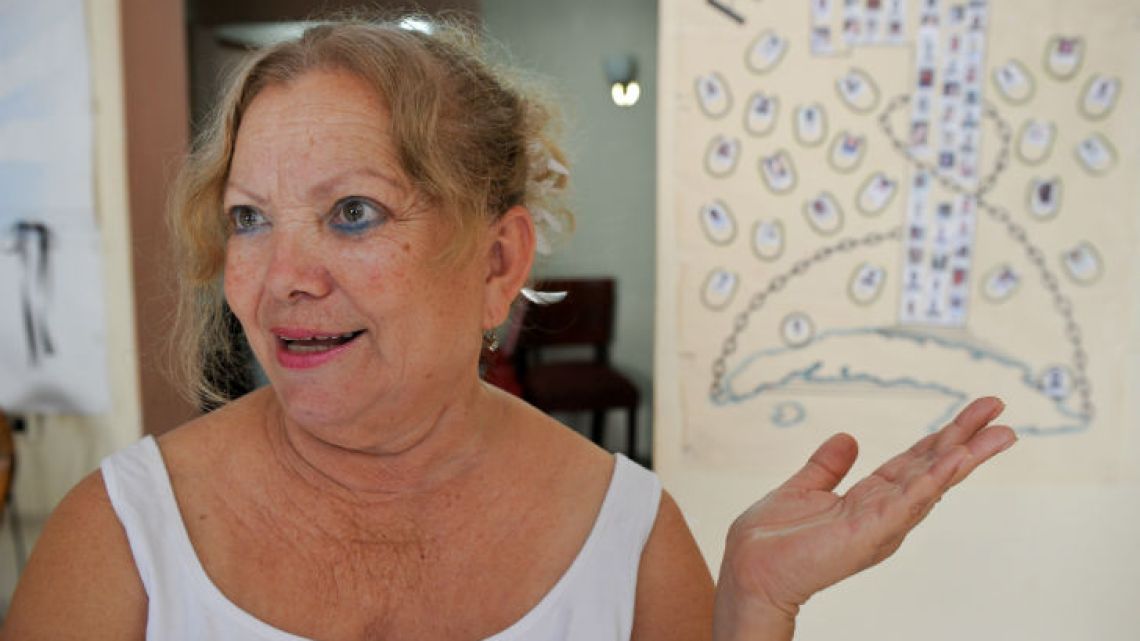 El anti-castrismo despide a la líder de las Damas de Blanco lleno de ...