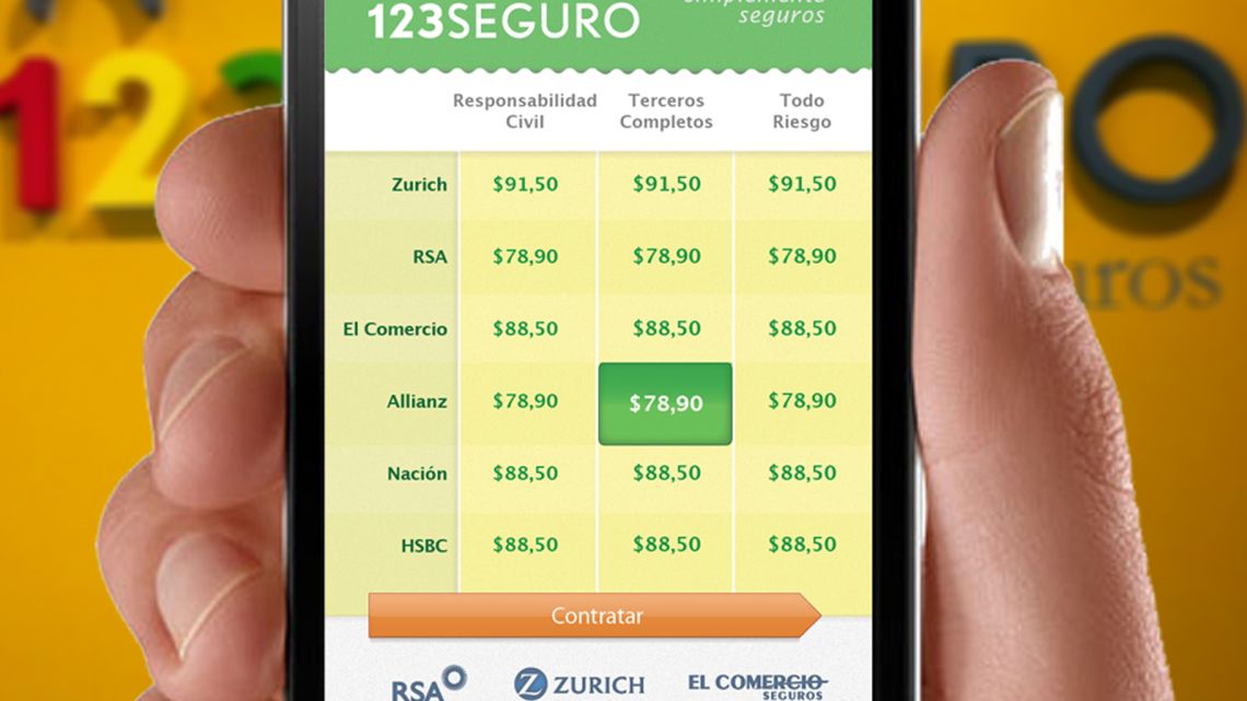 Primer multi-cotizador de seguros móvil argentino | Fortuna