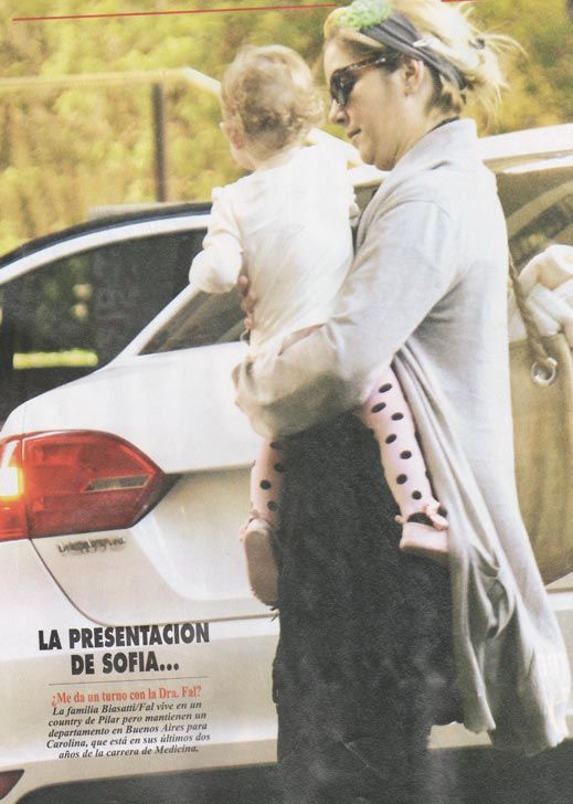 Esta es Sofía, la hija de Carolina Fal y Santo Biasatti | Exitoina