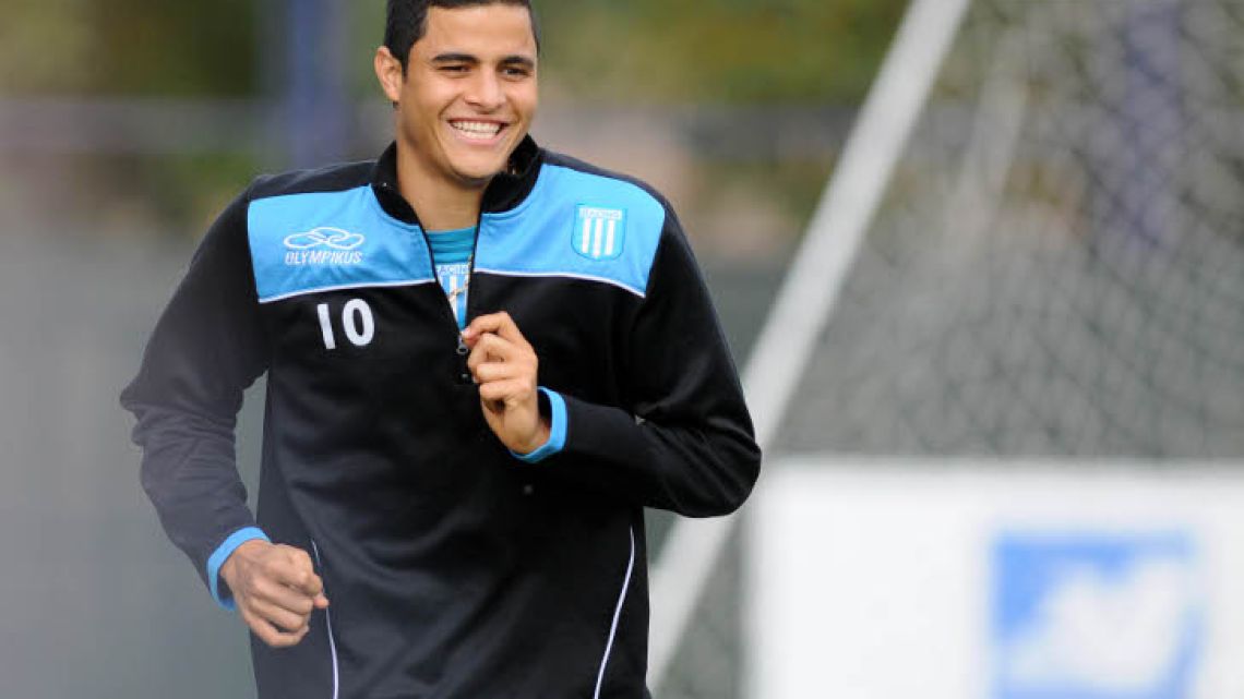 Gio Moreno fue a entrenar igual | 442