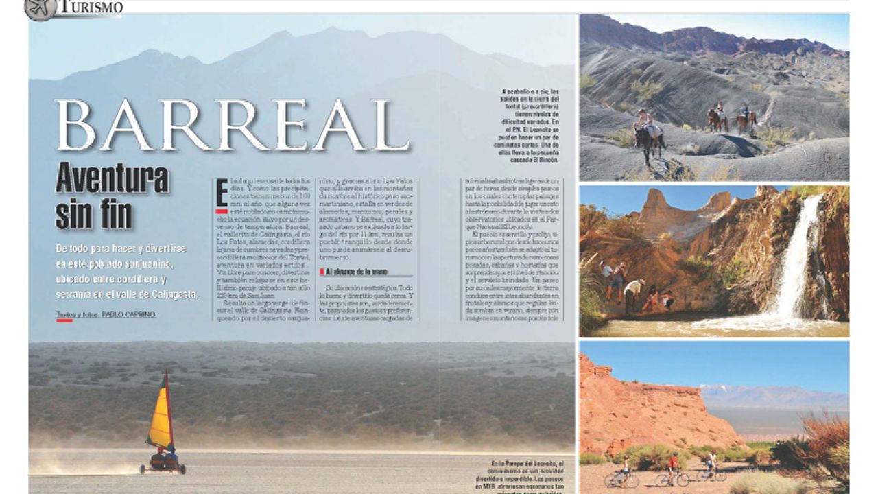 Un paseo por el Barreal sanjuanino | Weekend