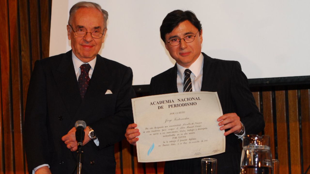 Jorge Fontevecchia, nuevo miembro de la Academia Nacional de Periodismo ...