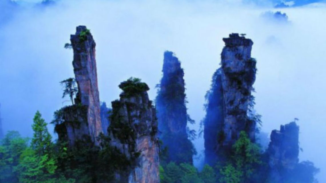 El paisaje escondido en China que inspiró a "Avatar" | Perfil