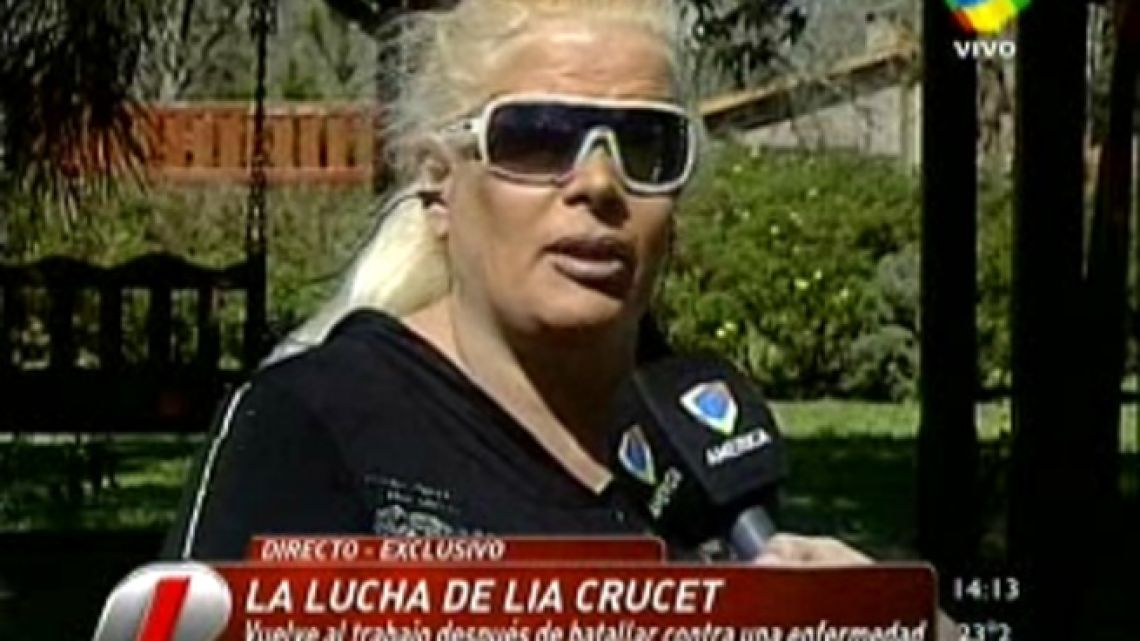 Lía Crucet vuelve a los escenarios | Exitoina