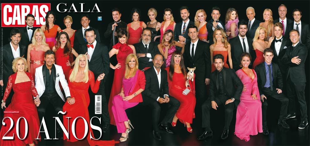 Paula y Peter en los 20 años de Caras | Exitoina