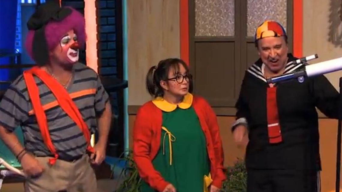 Quico y la Chilindrina recrearon la vecindad | Exitoina