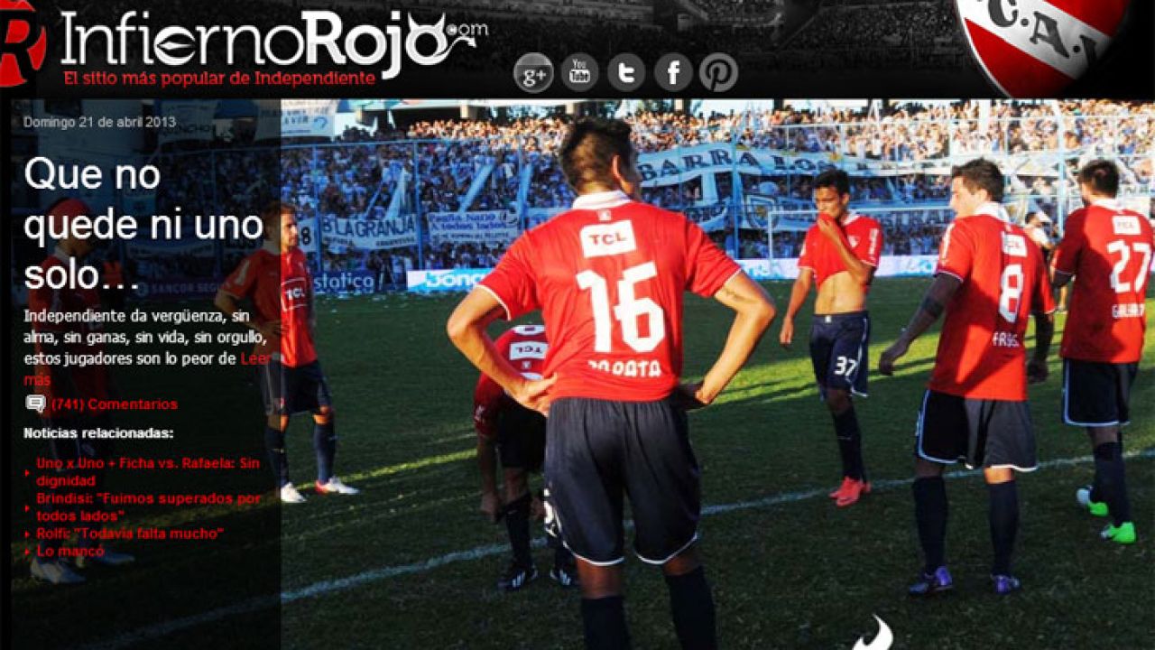 442 | Hinchas del Rojo parecen resignados