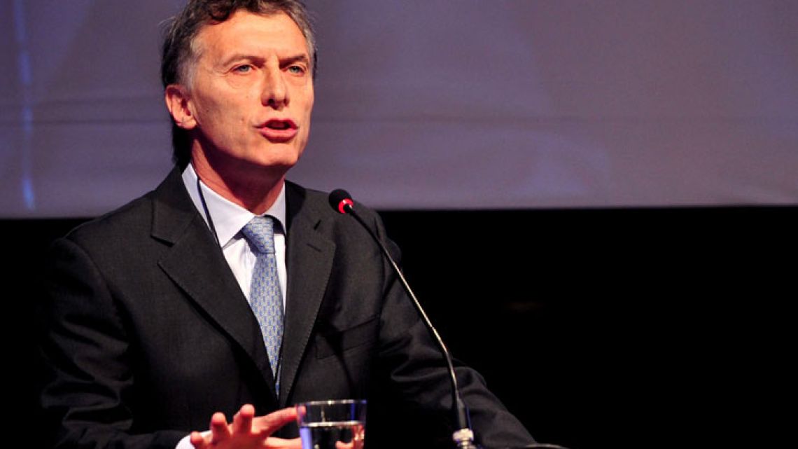 Macri: "Las tomas de escuelas van en contra de la educación pública ...