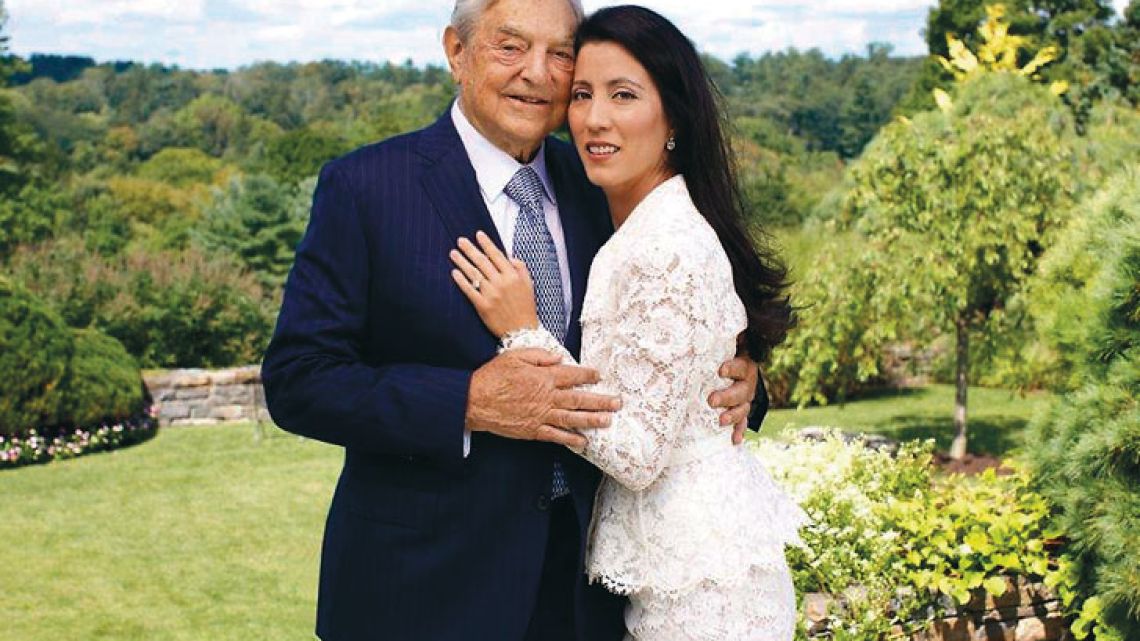 A los 83 y luego de dos divorcios, George Soros se casó con una ...