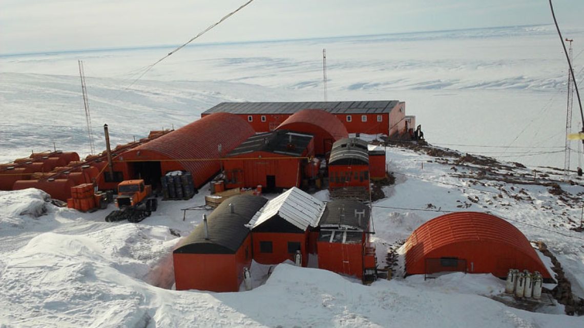 La base antártica Belgrano II, sede de un estudio clave para viajar al ...