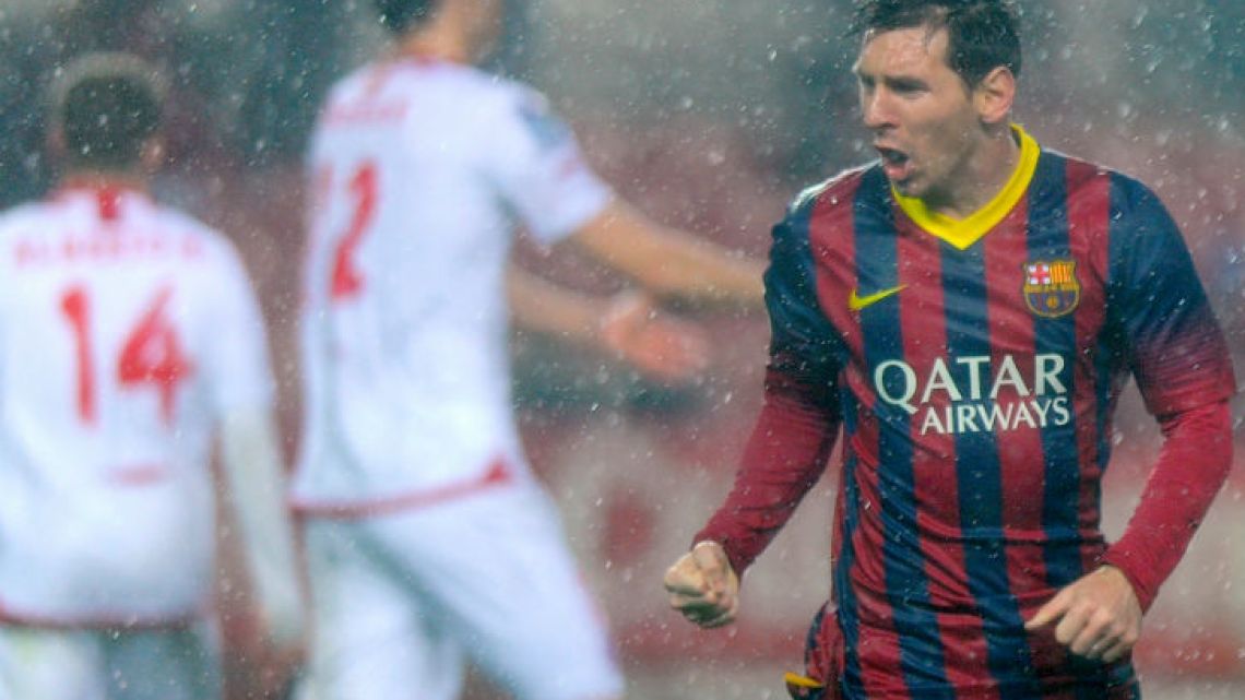 Messi respondió con gritos de gol | 442