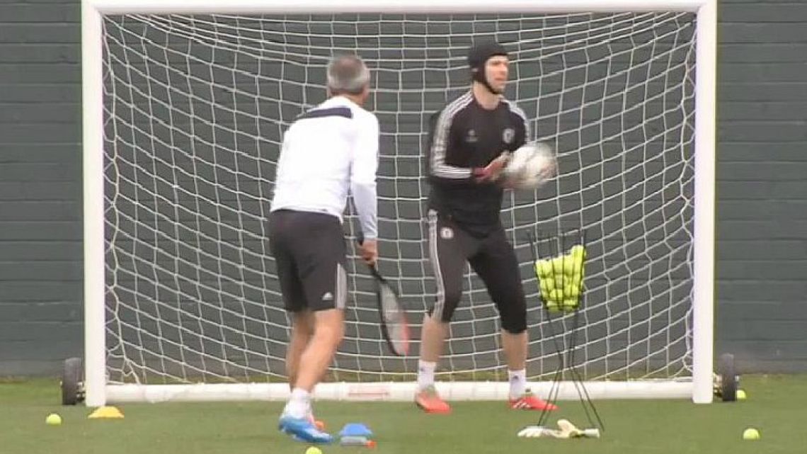 El curioso entrenamiento de Cech | 442