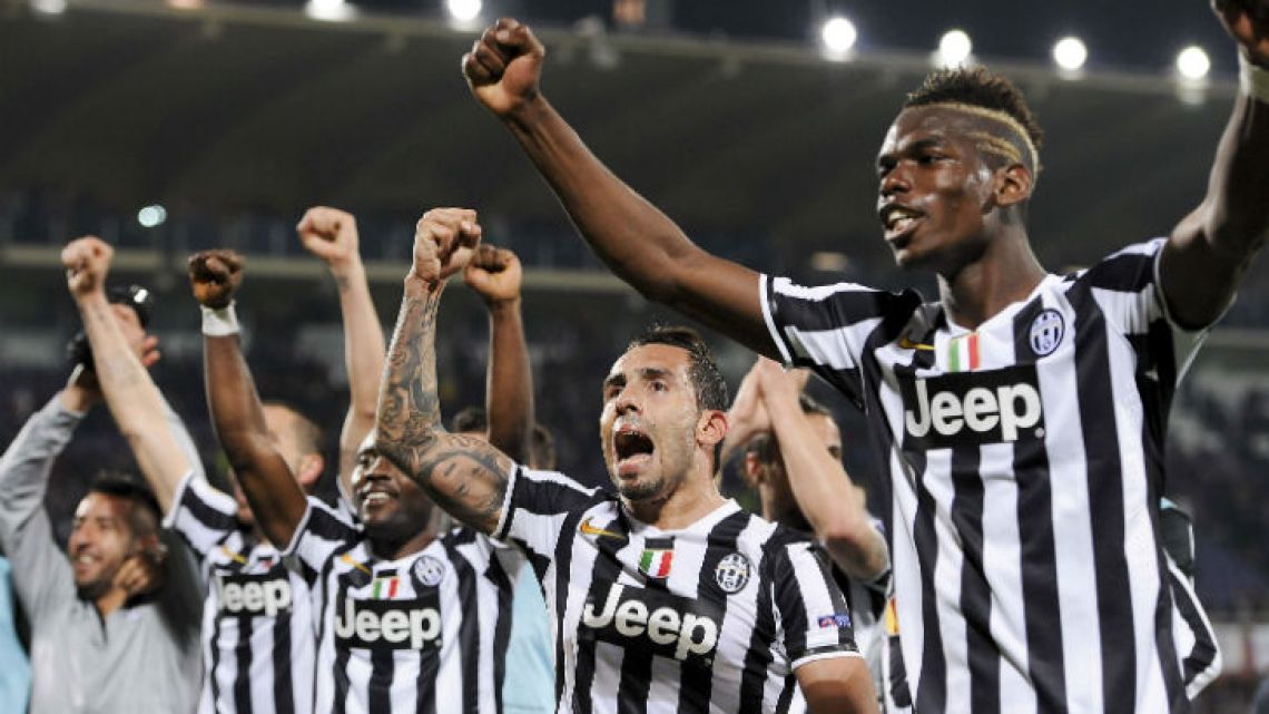 La Juve logró el gol y pasó a cuartos | 442