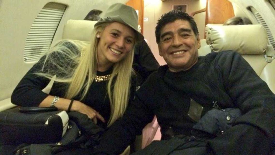 Rocío Oliva y Diego Maradona reconciliados, ¡otra vez! | Exitoina