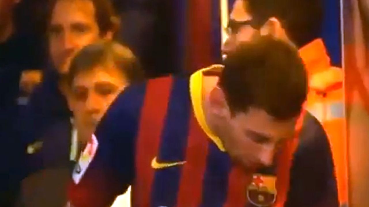 442 | Messi volvió a vomitar antes del partido de Barcelona-Athletic