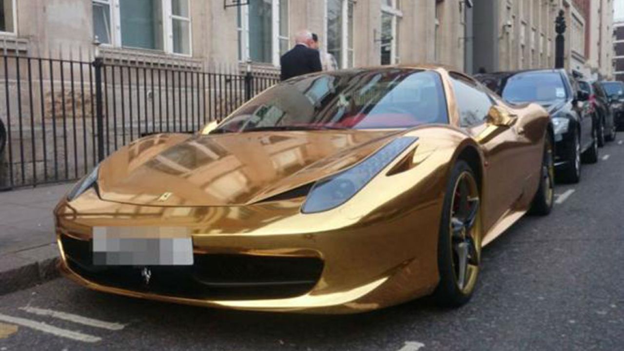 ¡Conocé la Ferrari de oro! | Noticias