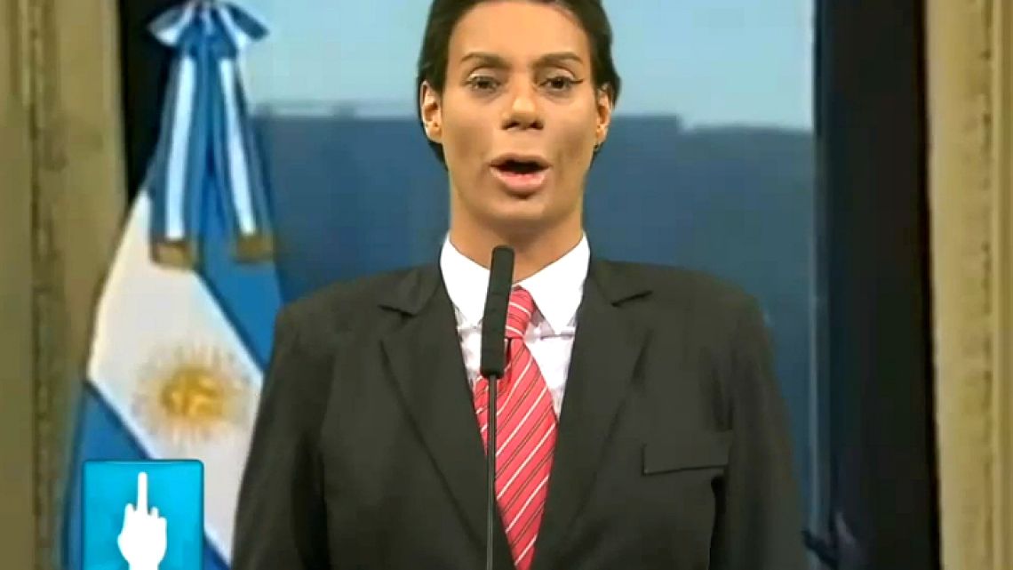 Tres horas de debate en Chaco para repudiar la imitación de Oggi Junco ...