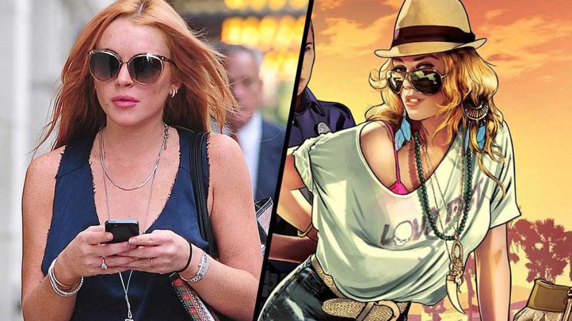 Lindsay Lohan demandó a los creadores de "Grand Theft Auto" | Exitoina