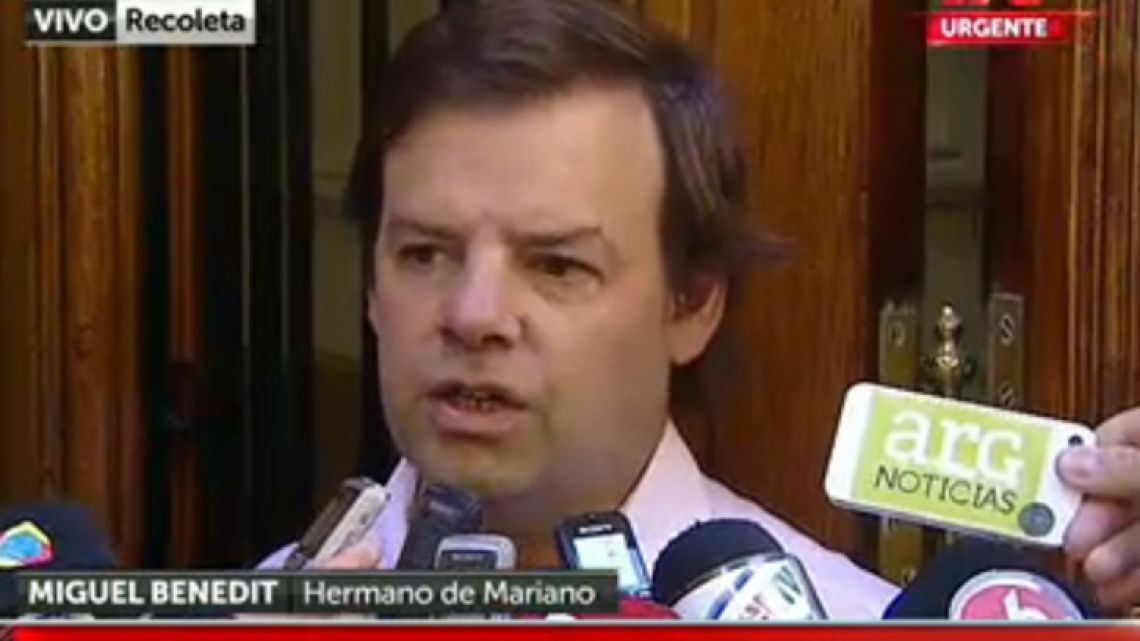 Los familiares de Benedit niegan la hipótesis del suicidio | Perfil