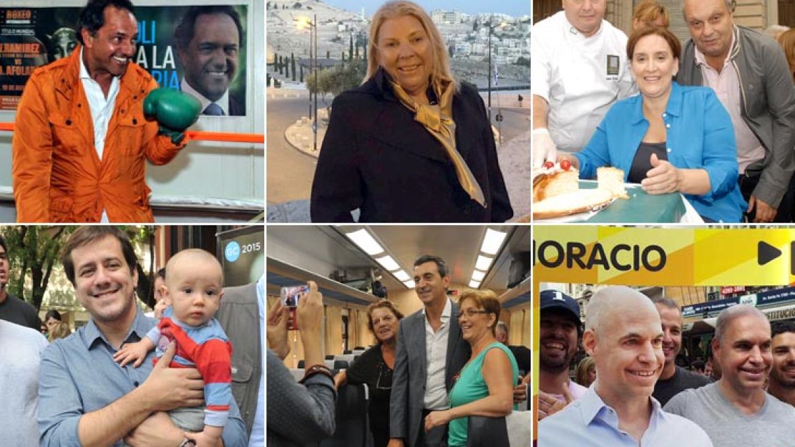 Políticos en campaña: la postal repetida de cada elección | Perfil