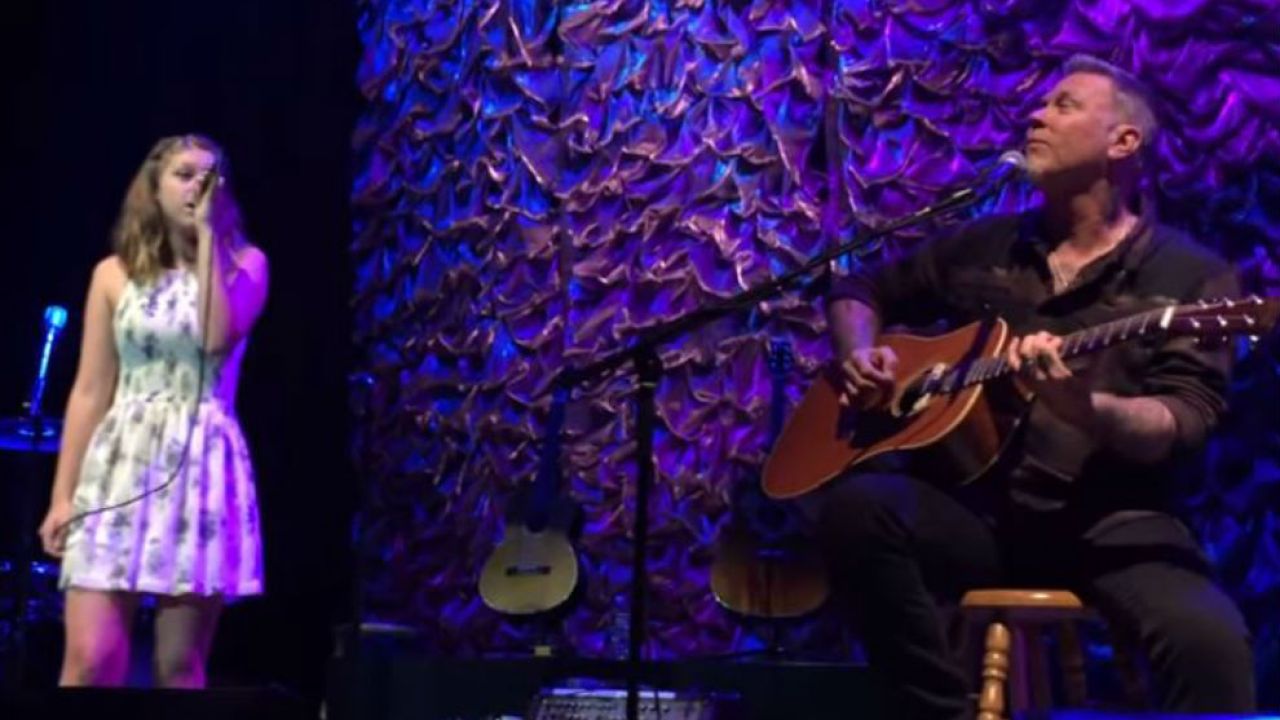 Exitoina | James Hetfield, líder de Metallica, y su hija tocaron un ...