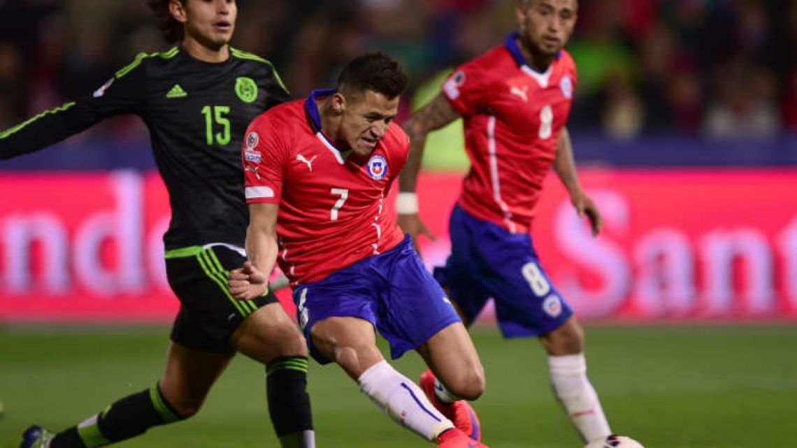 Chile y México empataron en un partidazo | 442