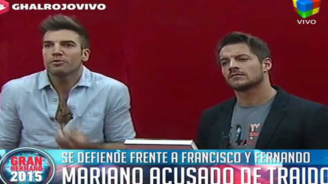 El careo de Francisco, Fernando y Mariano con Rial como mediador | Exitoina
