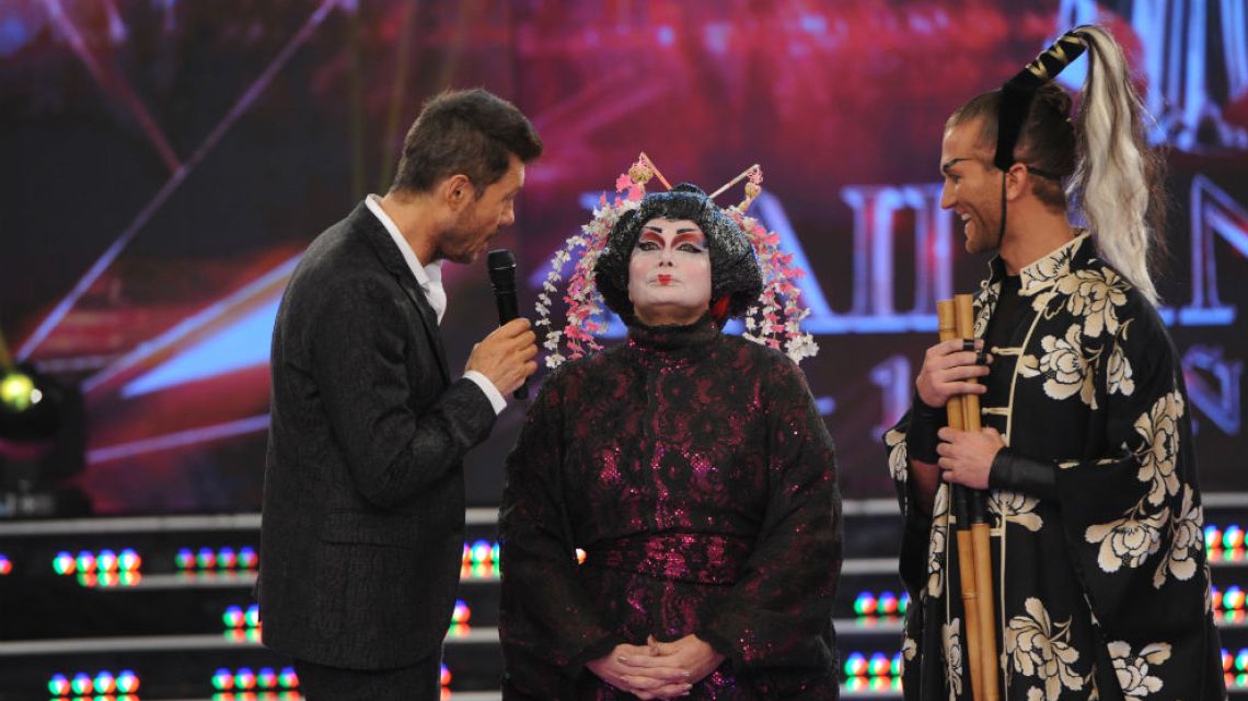 Carmen Barbieri, una geisha suelta en el Bailando | Exitoina