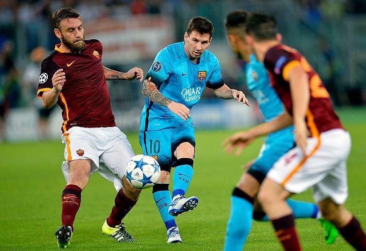 Con un golazo, Roma le sacó el triunfo al Barça | 442