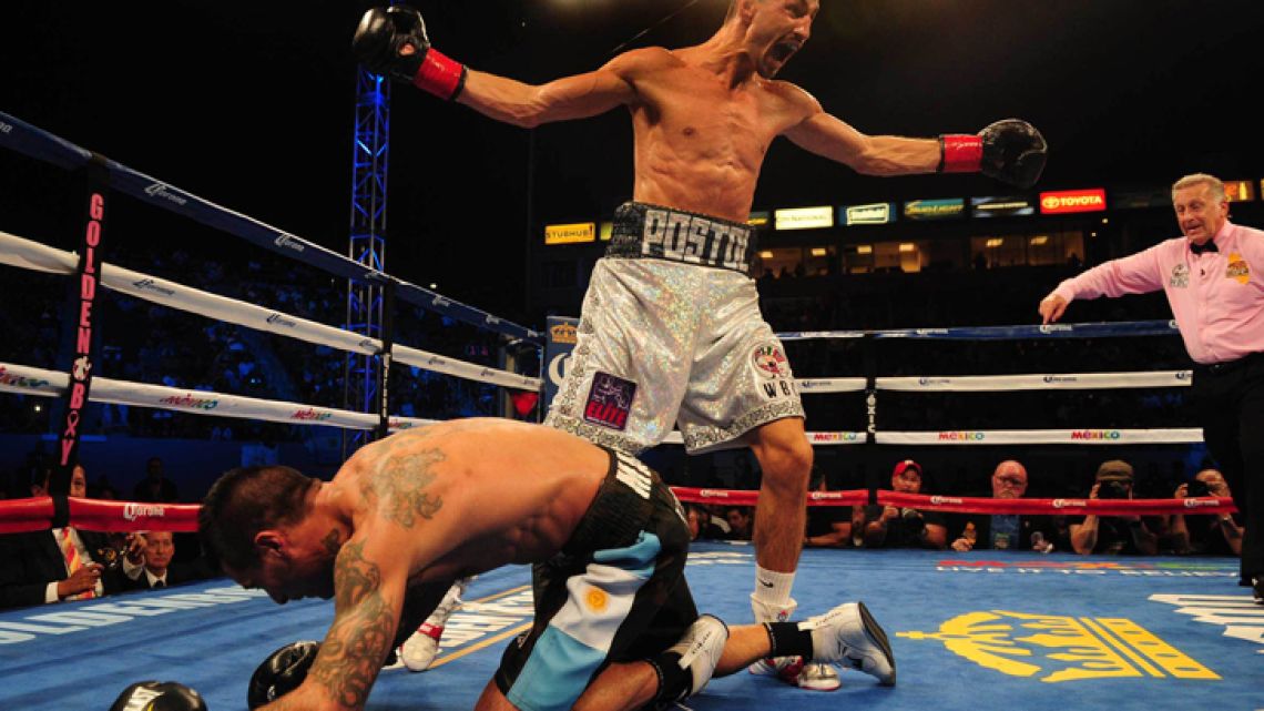 Postol acertó una mano y Matthyse nunca se levantó | 442