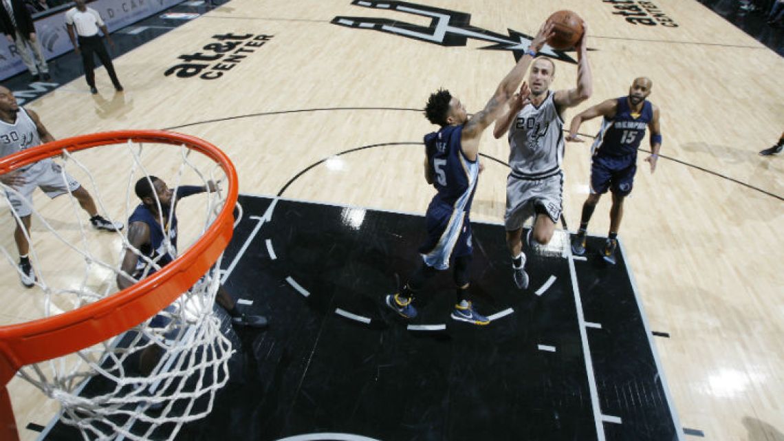 Gran regreso de Manu Ginóbili en San Antonio | 442