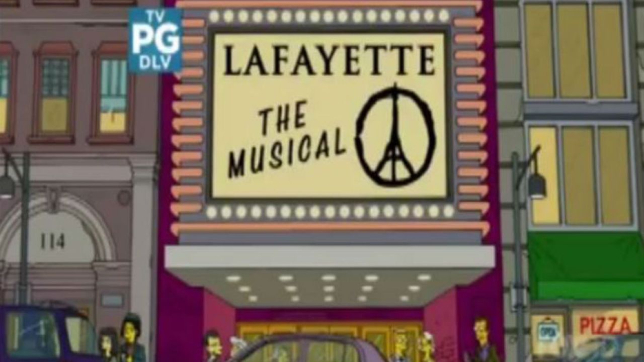 Exitoina | Los Simpson homenajearon a las víctimas de los atentados en ...