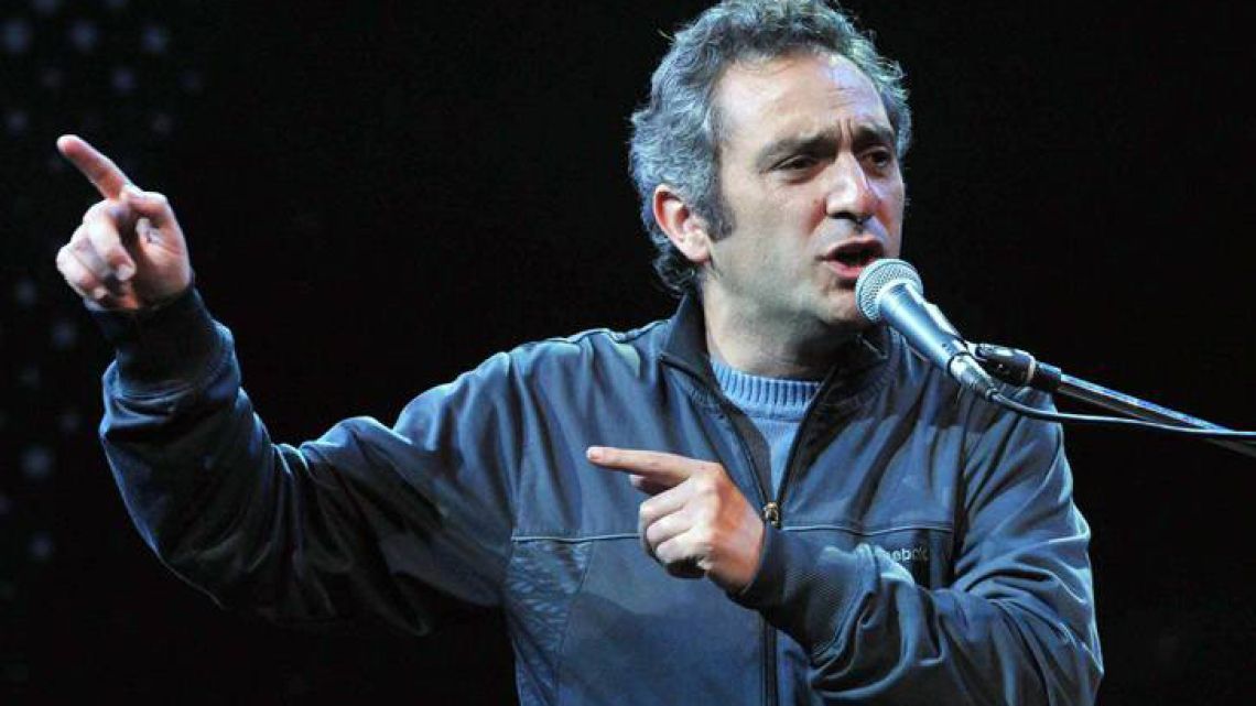 El "Cuervo" Larroque llamó a una movilización contra el "modelo de ...