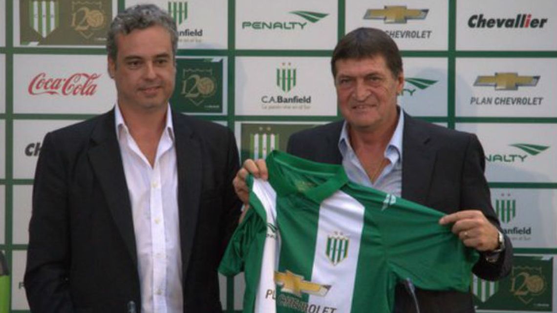 Falcioni fue presentado como DT en Banfield | 442
