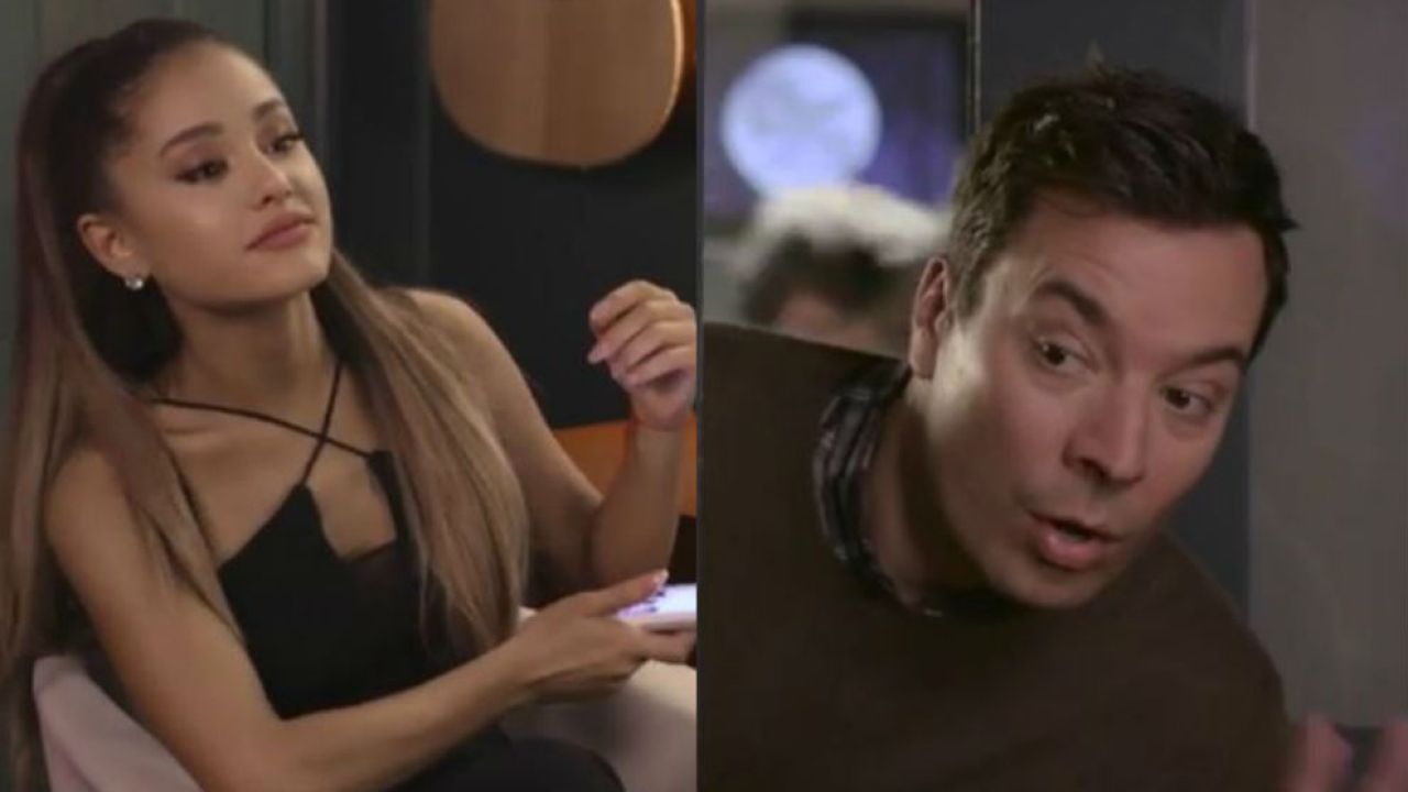 Exitoina | El divertido diálogo entre Ariana Grande y Jimmy Fallon