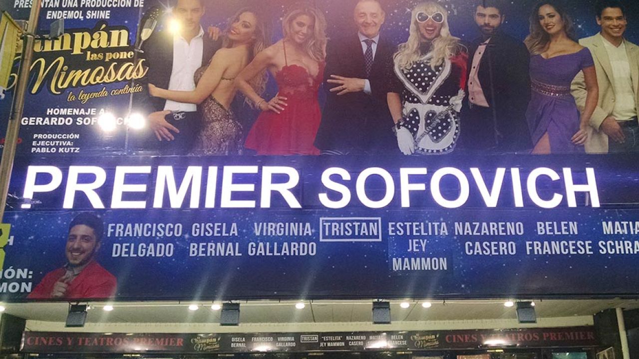 Exitoina | Gerardo Sofovich ya tiene un teatro con su nombre