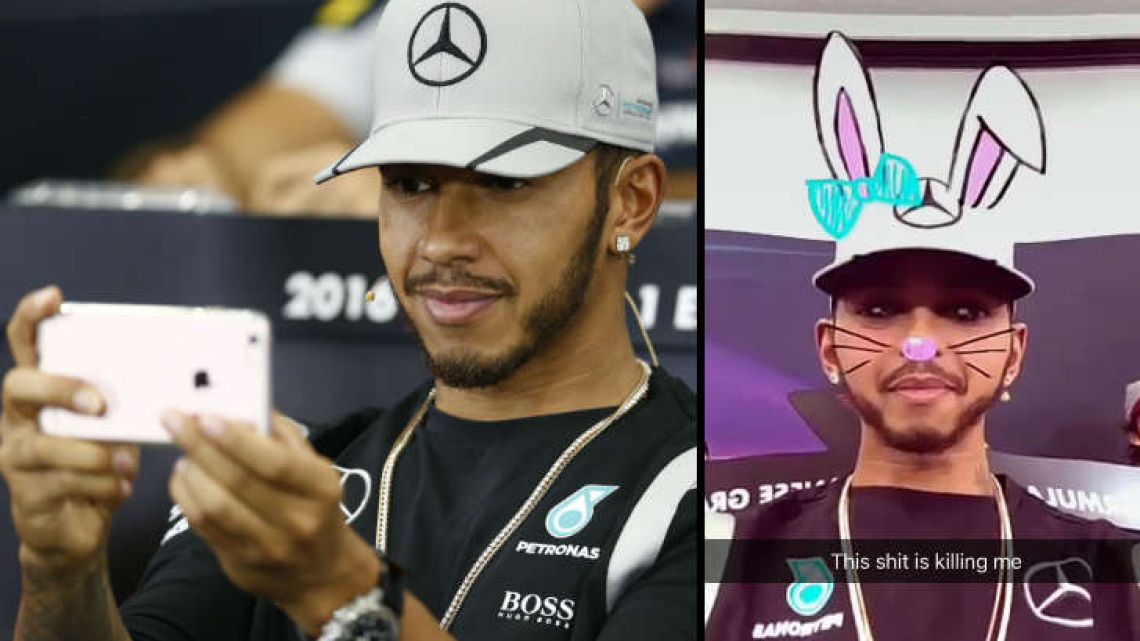 Cómo se divierte Hamilton en la conferencia de prensa | 442