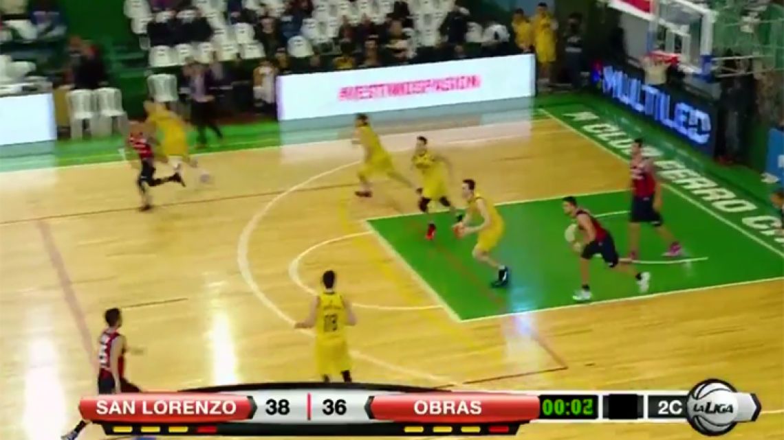 Espectacular triple de Bortolín para Obras | 442