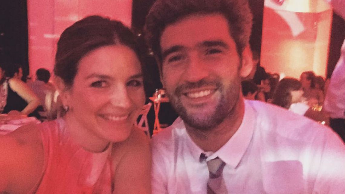 Marcela Kloosterboer y Fernando Sieling juntos tras la internación ...