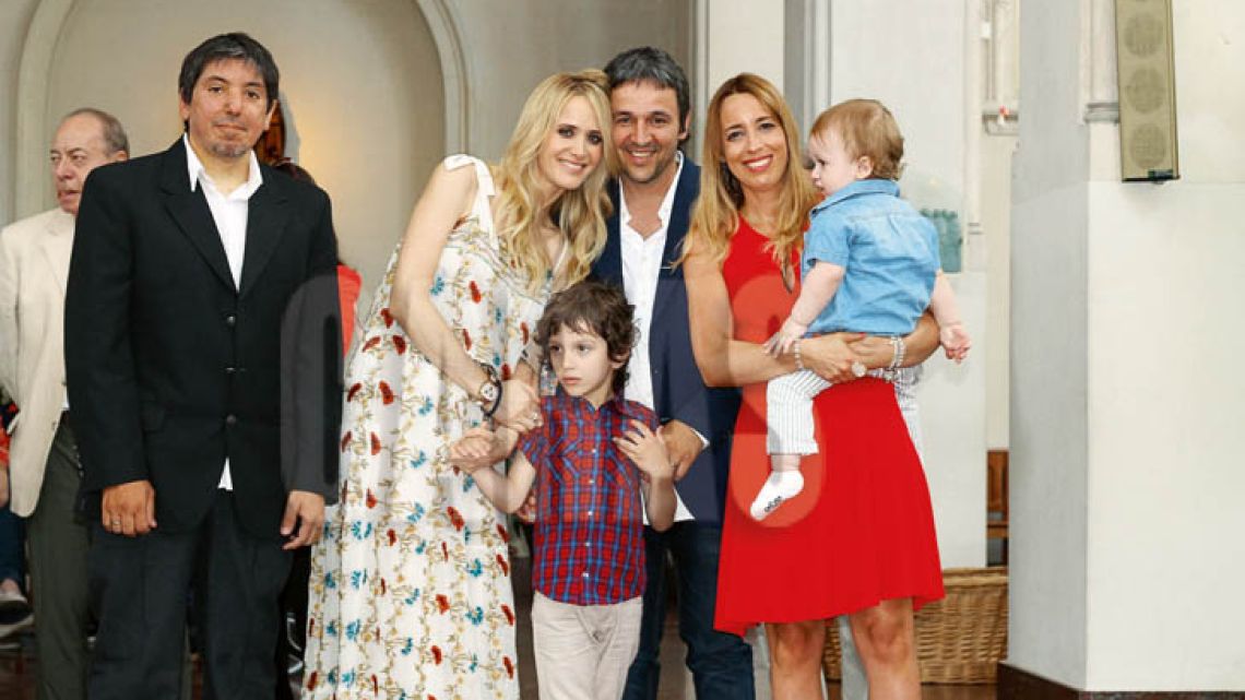Julieta Prandi bautizó a Rocco, su segundo hijo | Caras
