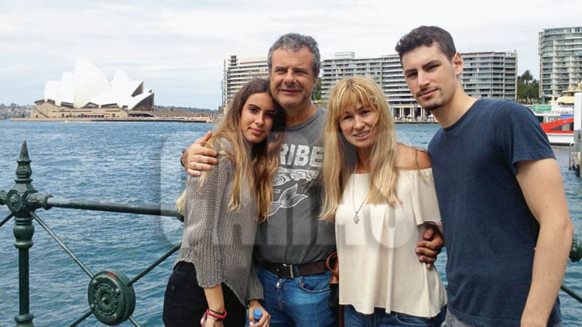 Ari Paluch y su familia: relax en el Abierto de Australia | Caras