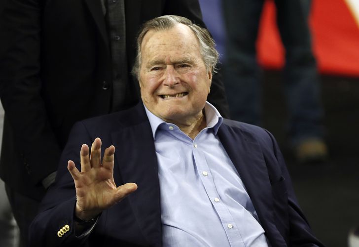 Internaron a George W. Bush padre | Perfil