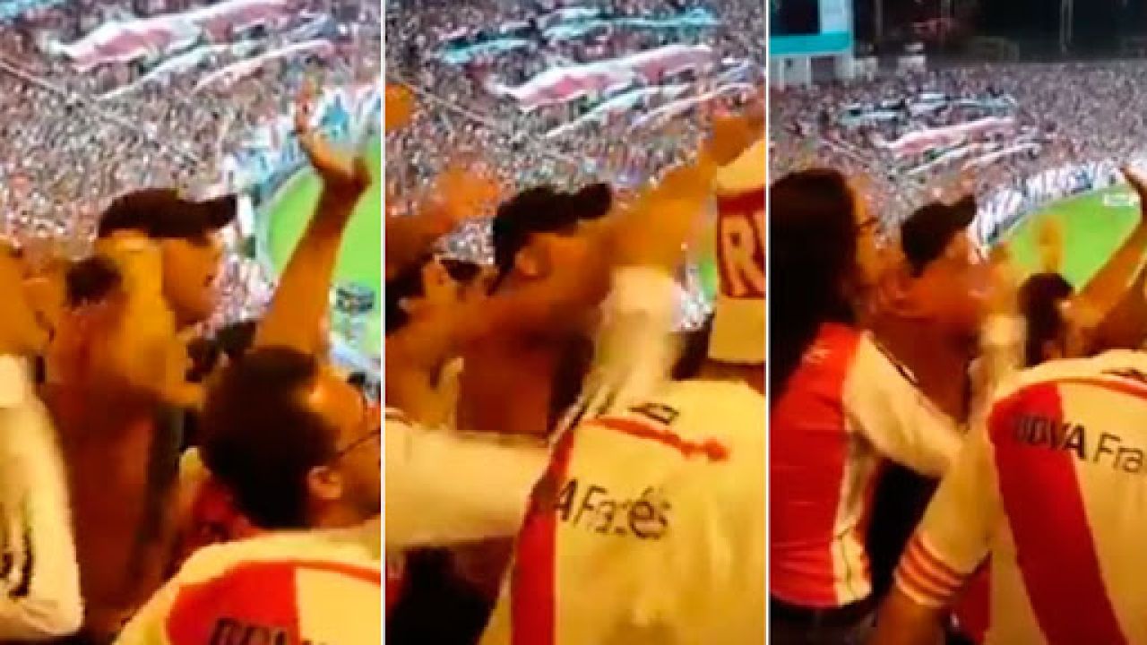 442 | Pablo Lunati festejó el triunfo de River ante Boca