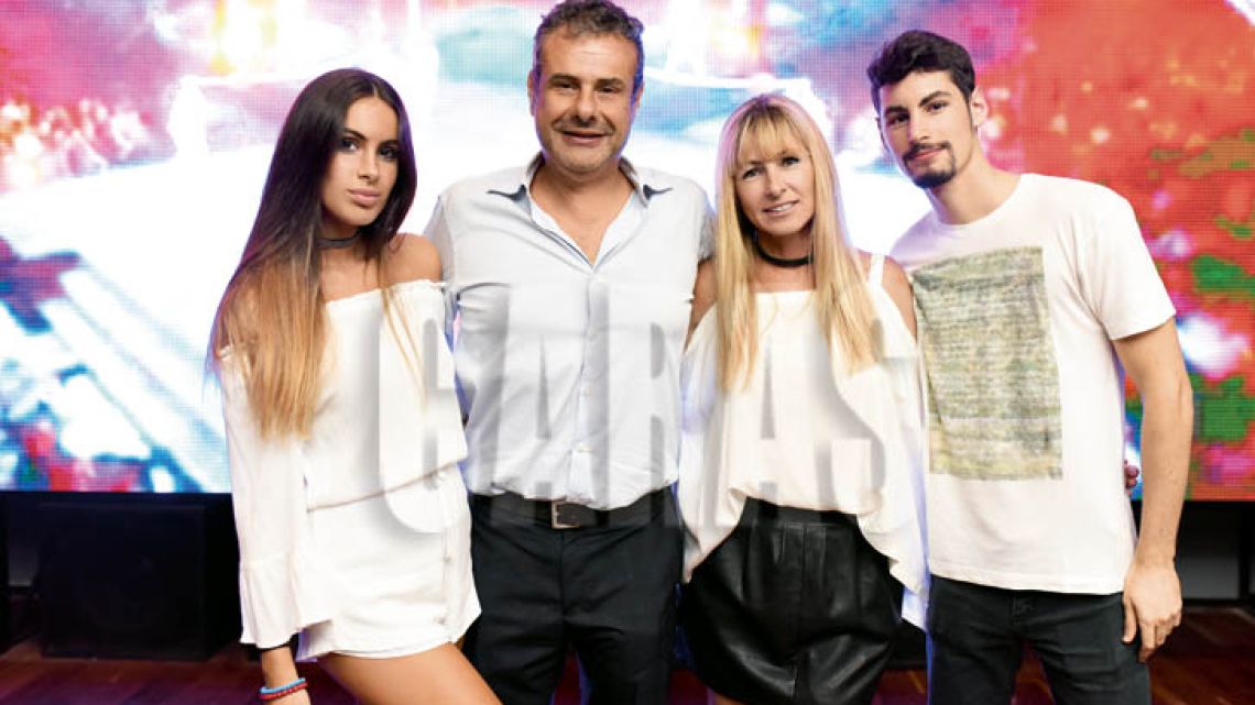 Ari Paluch celebró sus 55 años junto a su familia | Caras